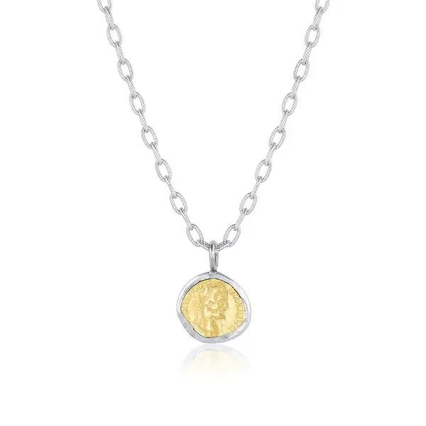 SET & STONES Parker Necklace - Silver/gold