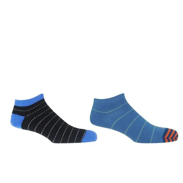 PEPER HAROW - MADE IN ENGLAND Trainer Socks Bundle - Blue