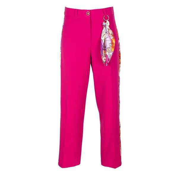 LALIPOP DESIGN Wide-leg Cropped Pants