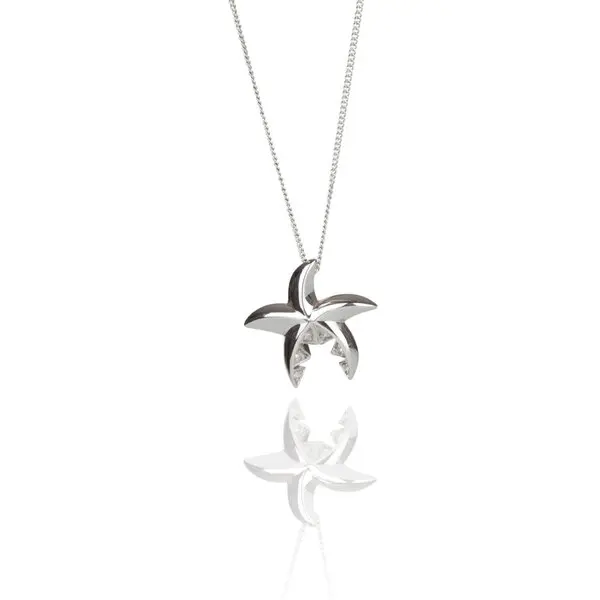 KASUN LONDON Crown Of Thorns Pendant - Silver