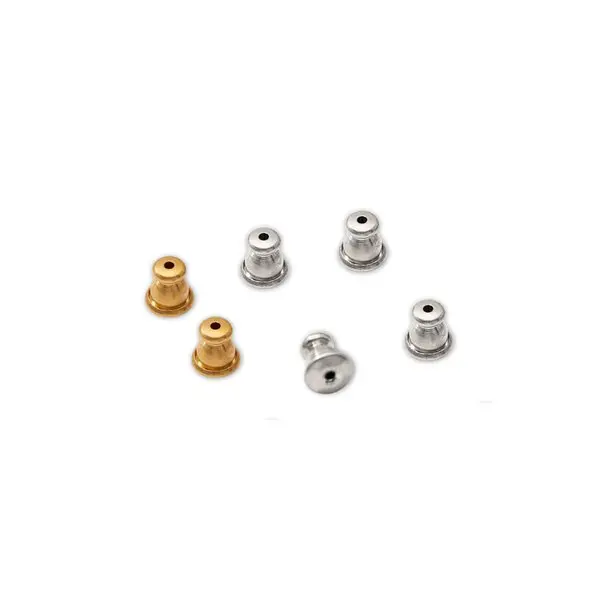 JAREDJAMIN Earring Backings - Silver/gold