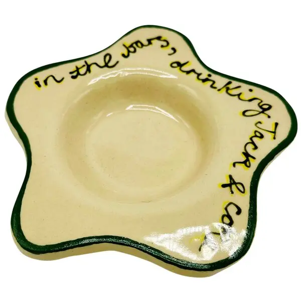 L&CLAY CERAMICS In The Bars Small Plate