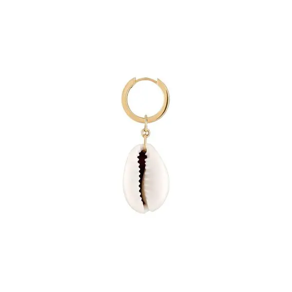 ZIGLEYS Cowrie Hair Charm - Gold