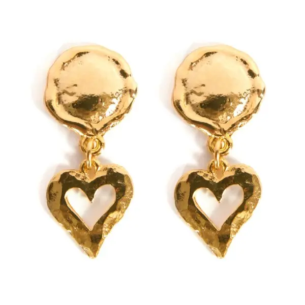 CARAMEL VINTAGE JEWELLERY Lost Love Earrings - Gold