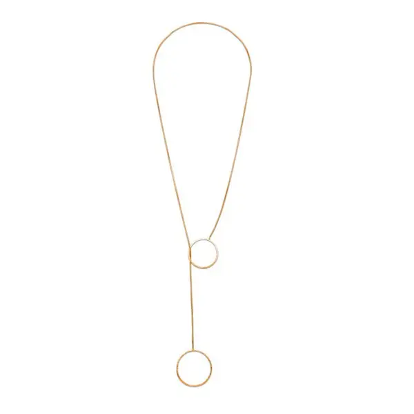 JAREDJAMIN Lindy Y-necklace - Gold