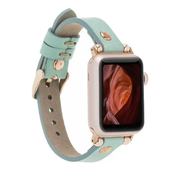 LEATHERE Apple Watch Leather Band - Green