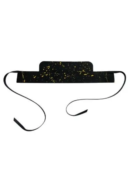 CIRCULAR PATH X Amanda Murray Reversible Corset Belt - Yellow