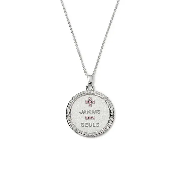 DÉCLARER Jamais Seuls Pendant In Sterling - Silver