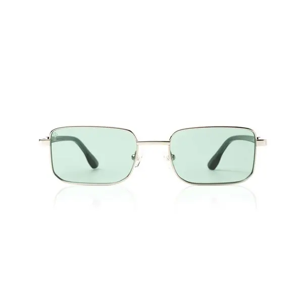 FAOS CONCEPT Minoas Rectangle Sunglasses - Green