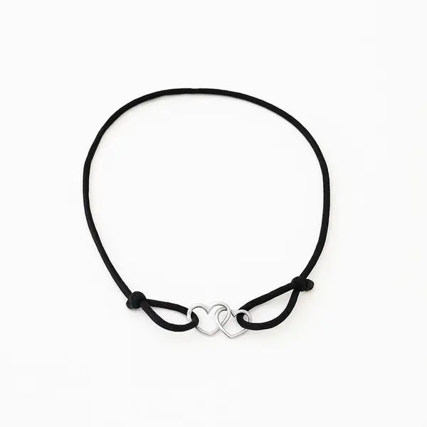 MY MOKONDO Vincia Hearts Bracelet - Silver