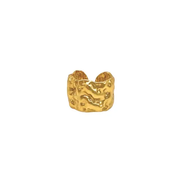 LES REINES The Terra Statement Adjustable Ring - Gold