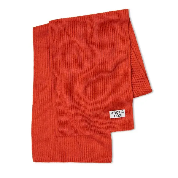 ARCTIC FOX & CO. Recycled Bottle Scarf Sunkissed Coral - Red