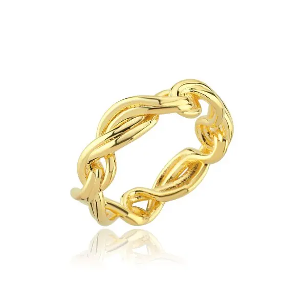 Mishka Twist Ring - Gold
