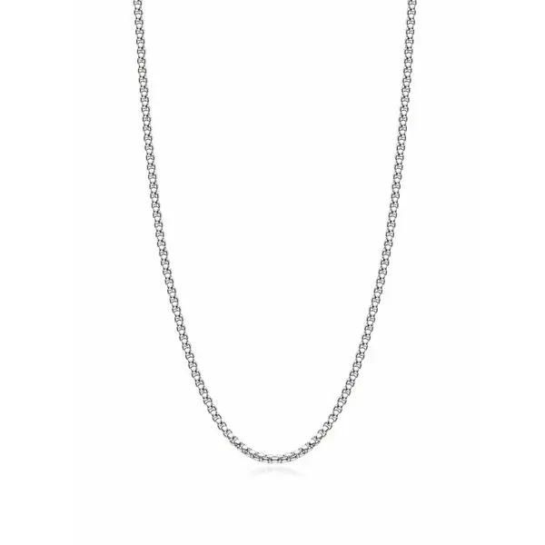 NIALAYA JEWELRY Chain Necklace - Silver
