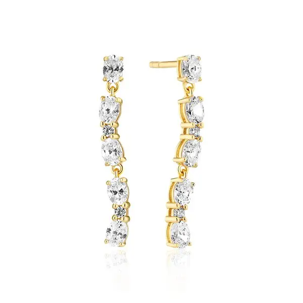 SIF JAKOBS JEWELLERY Ellera Ovale Sette Earrings - Gold