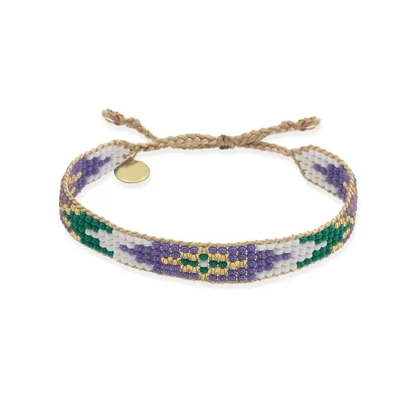 MILOU JEWELRY Ashley Beaded Bracelet - Orange