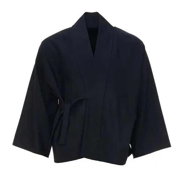 MOE Name' Reversible Wool Jacket - Blue