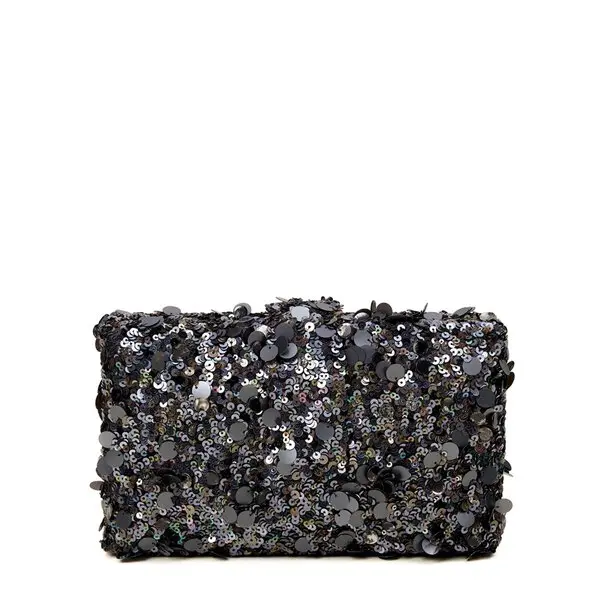 SIMITRI Raven Kitsch Clutch - Black