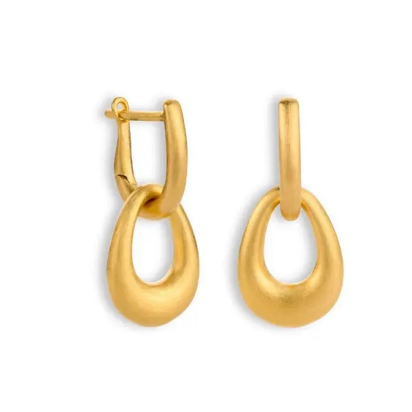 AELEA STUDIO Mila Vermeil Drop Earrings - Gold/yellow