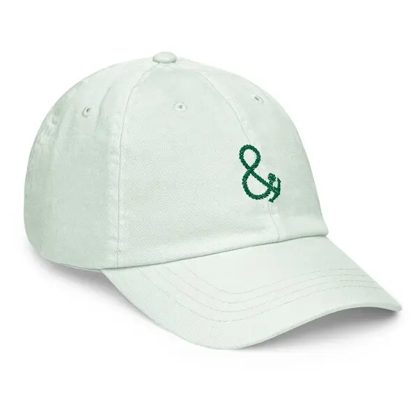 ANCHOR & CREW Embroidered Chino Cap - Green