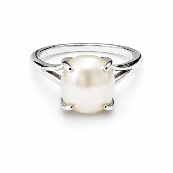 PEARL CODE Keshi Pearl Silver Ring