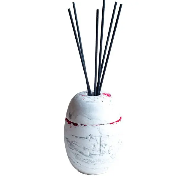 Esti Living Silver / Red Simply Red Reed Diffuser Set