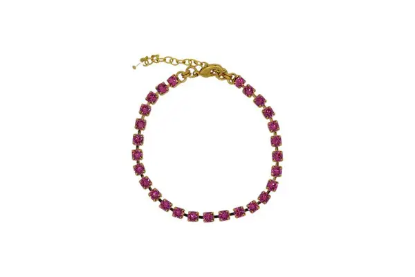 VICKISARGE Tennis Bracelet - Pink