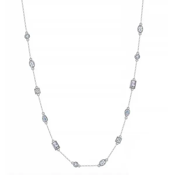 SHADED THE LABEL Sorcha Diamond Necklace - Silver
