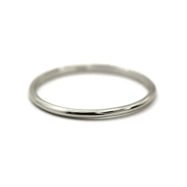 VICSTONENYC FINE JEWELRY 14k Gold Band Ring - White