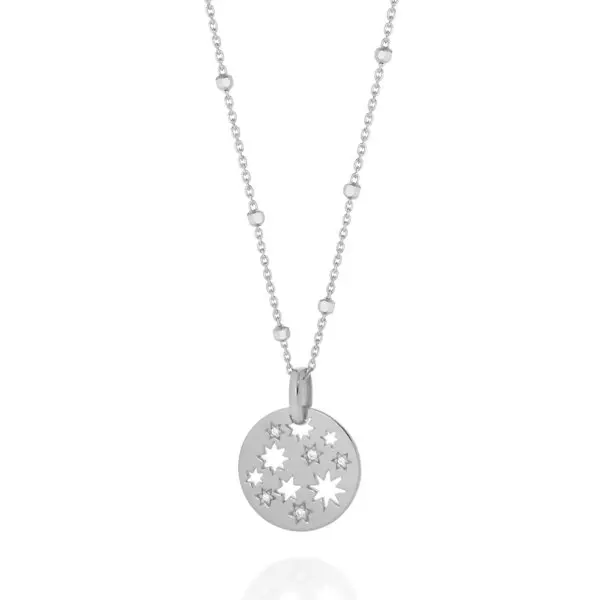 NELLOU JEWELLERY Starry Skies Necklace - Silver