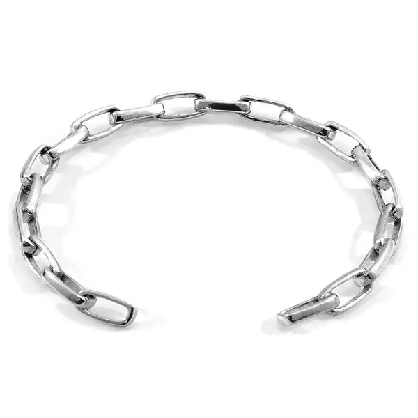 ANCHOR & CREW Spiritsail Chain Bangle - Silver
