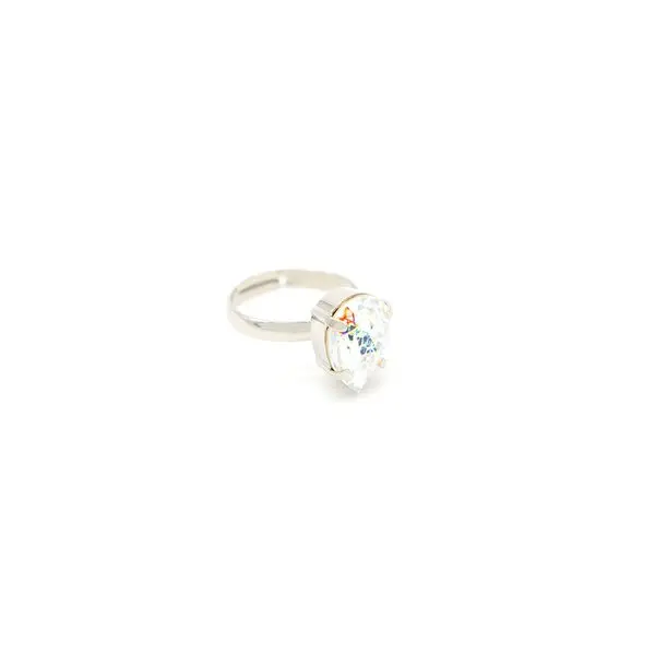 ROSASPINA FIRENZE Patina Drop Ring - White