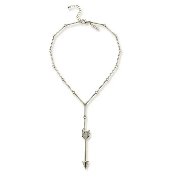 JAREDJAMIN Archer Bar Link Necklace - Silver