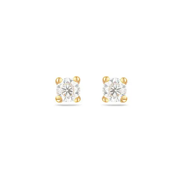 ARCTIC FOX & CO. Gaia Topaz Stud Earrings - Gold