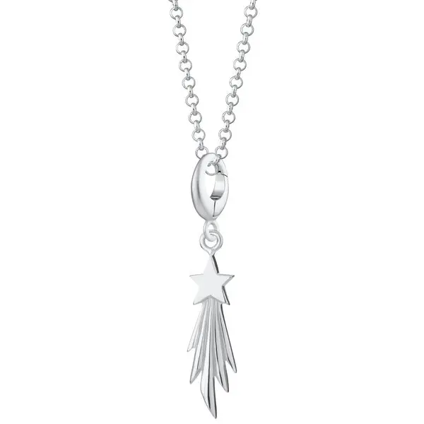 LILY CHARMED Sterling Shooting Star Charm Necklace - Silver