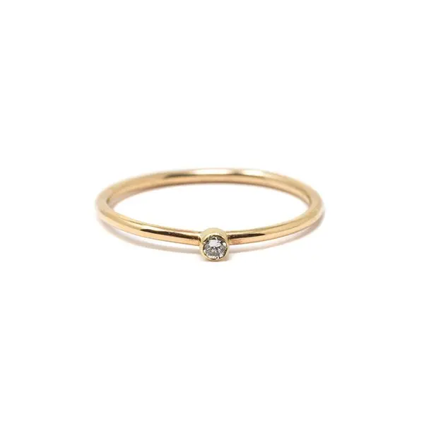 NASI SILVER 9 Carat Gold Diamond Ring - White