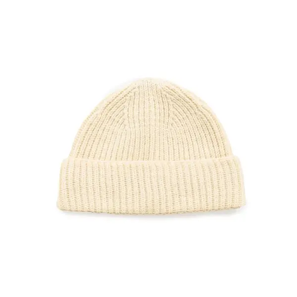 OUBAS British Wool Beanie - White