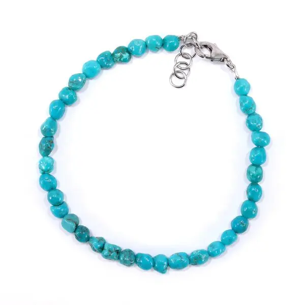 MINERALGEMS  STUDIO Nevada Turquoise Bracelet - Blue