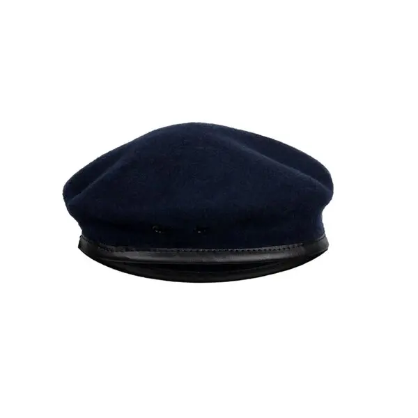 DAVID WEJ Wickliffe Wool Beret - Blue