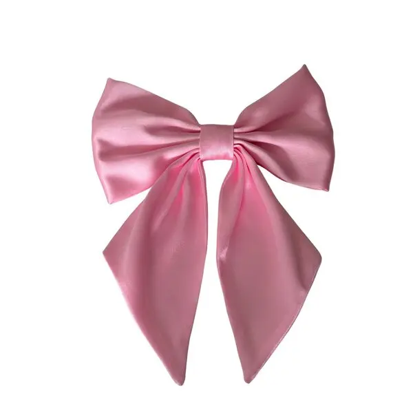 SYLKI Satin Bow Alligator Clip