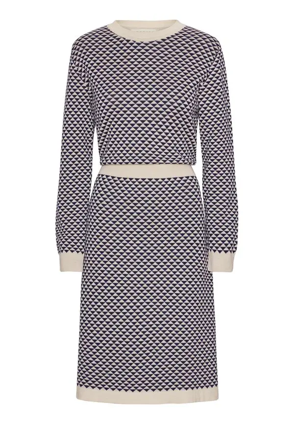 GROBUND Agnes Organic Cotton Knit Dress