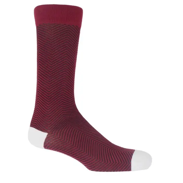 PEPER HAROW - MADE IN ENGLAND Peper Harow Lux Taylor Socks - Red