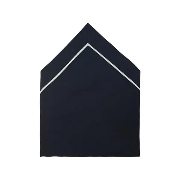 KM HOME COLLECTION Navy Cotton Napkins Set Of 2 - Blue