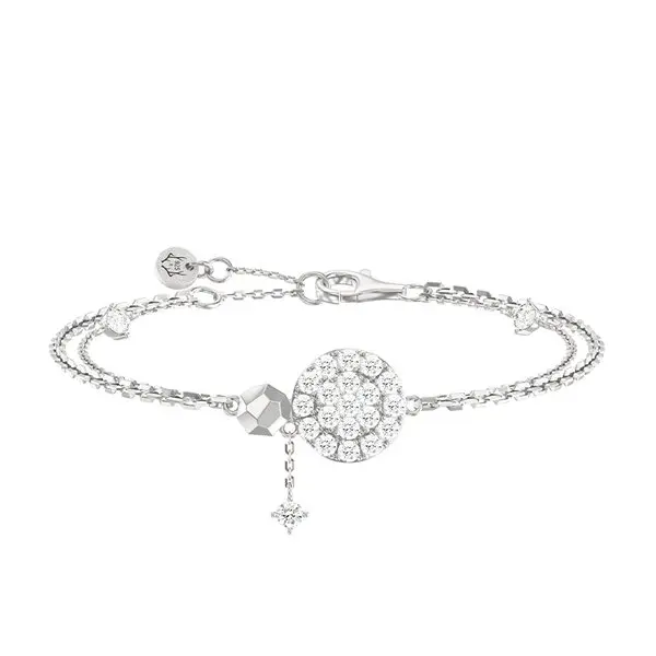 AWNL Dark Sky Park Zirconia Bracelet - Silver