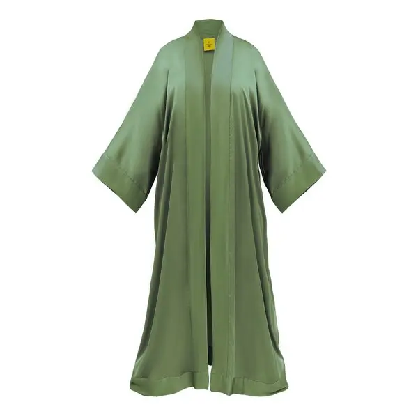 JANARA JONES Satin Abaya Kaftan
