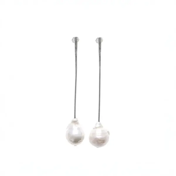 SILVER MOON Sterling Silver Drop Earrings