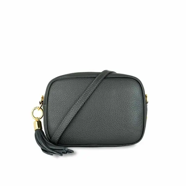 APATCHY LONDON Leather Camera Bag - Black