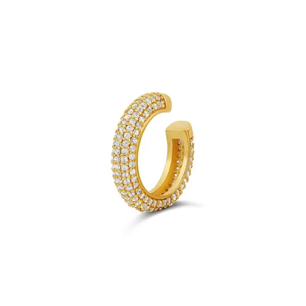 SHYMI Pave Ear Cuff - Gold