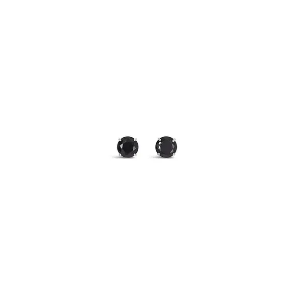 LUTIRO Round 6mm Stud Earrings