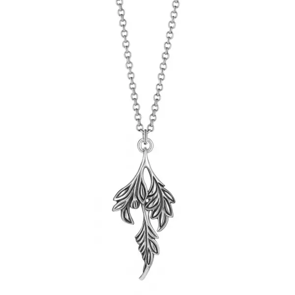 UNALOE L'avana Sterling Pendant Necklace - Silver